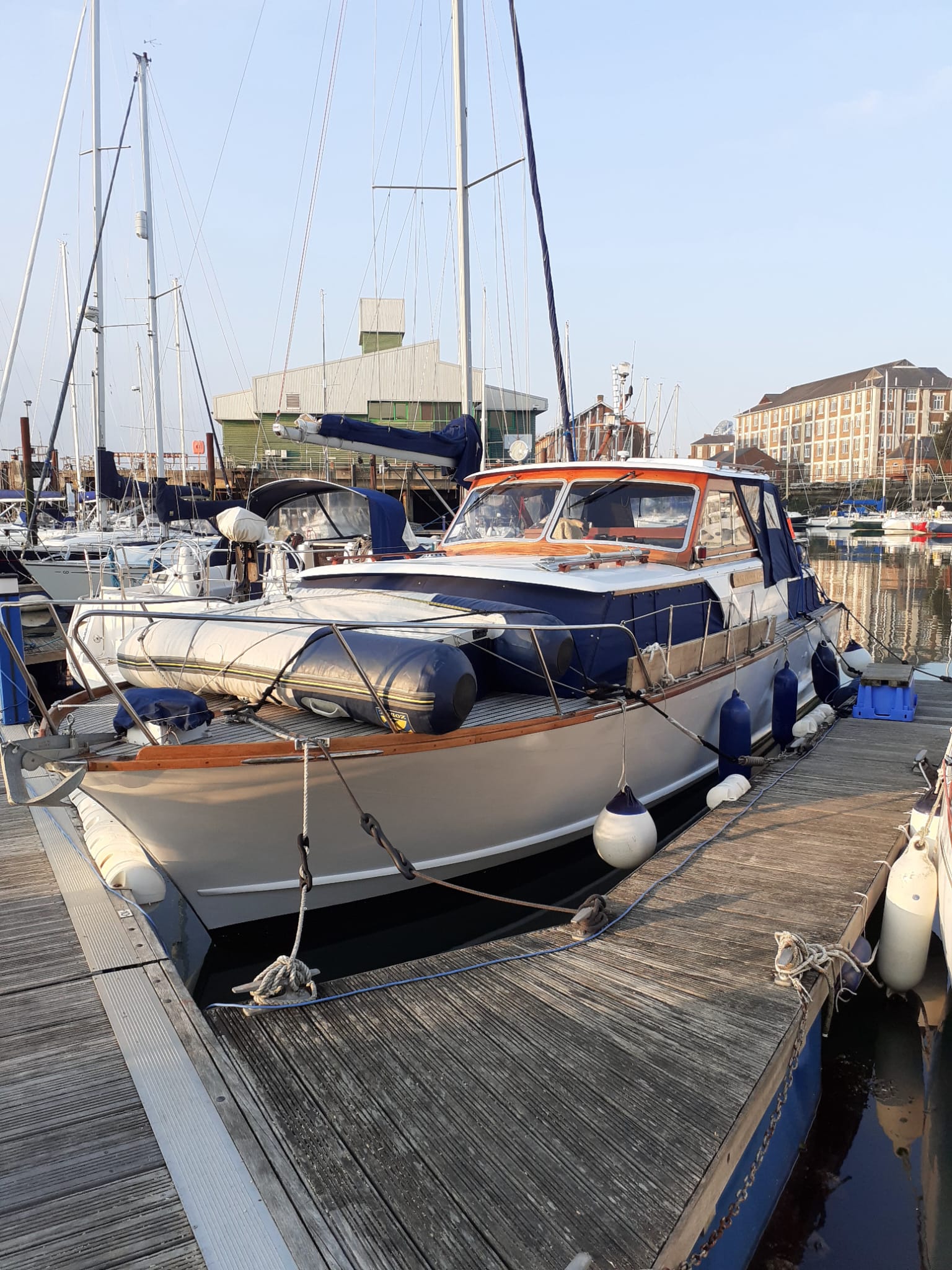 Marand of Kip - a Storebro Royal 34 - Henley Sales & Charter